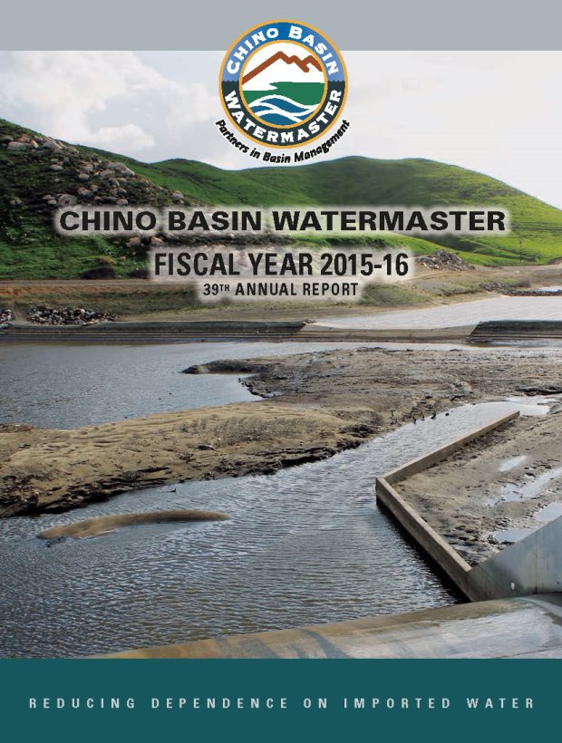 Chino Basin Watermaster - Reports - Annual